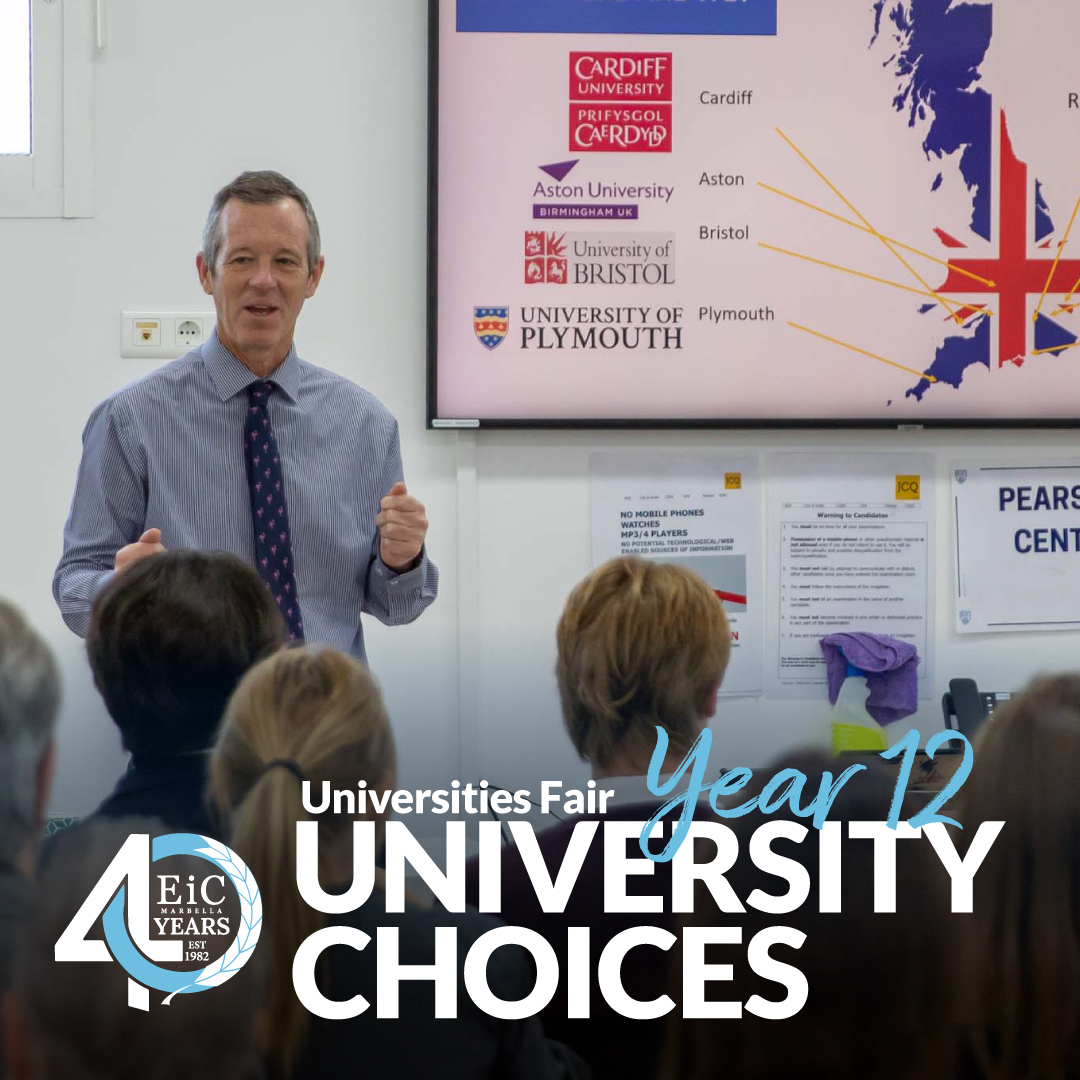 Year 12 Universities Fair | A British International School in Marbella ...
